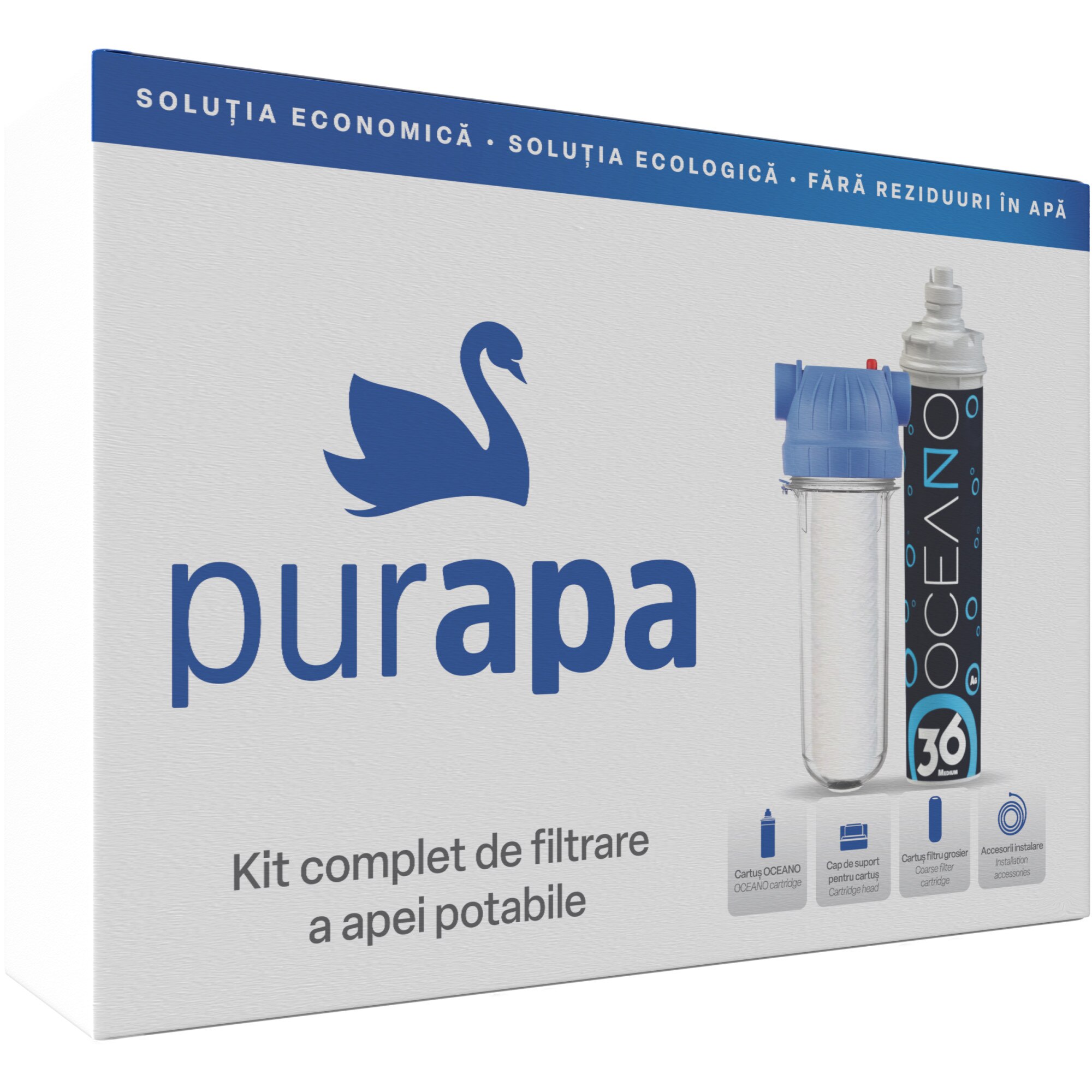 Kit complet de filtrare apa pentru chiuveta de bucatarie 11.000 L ...