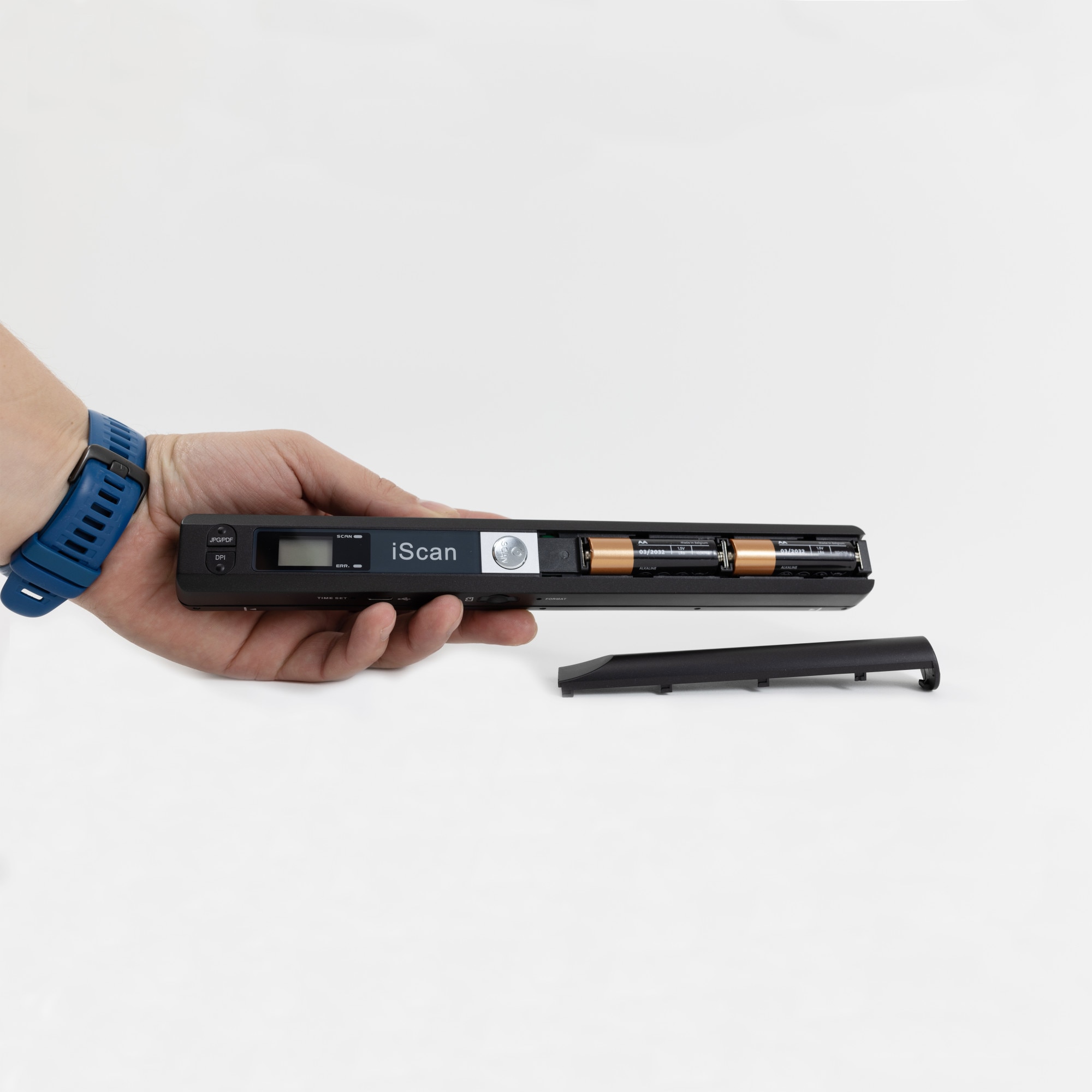 Scanner portabil iSCAN, A4, cu baterii, USB, Rezolutie 900 dpi, 255*33 ...