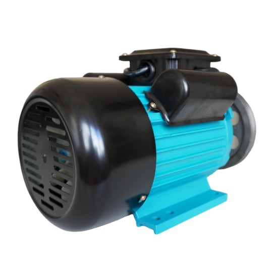 Монофазен електродвигател с включена шайба 150 mm, мощност 2.2KW X 3000 RPM, резервна ролка 55 ...