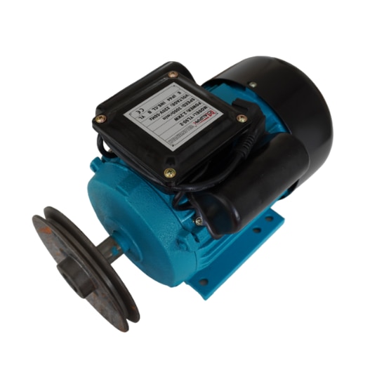 Motor electric monofazat cu fulie 150 mm inclusa, putere 2.2KW X 3000 ...
