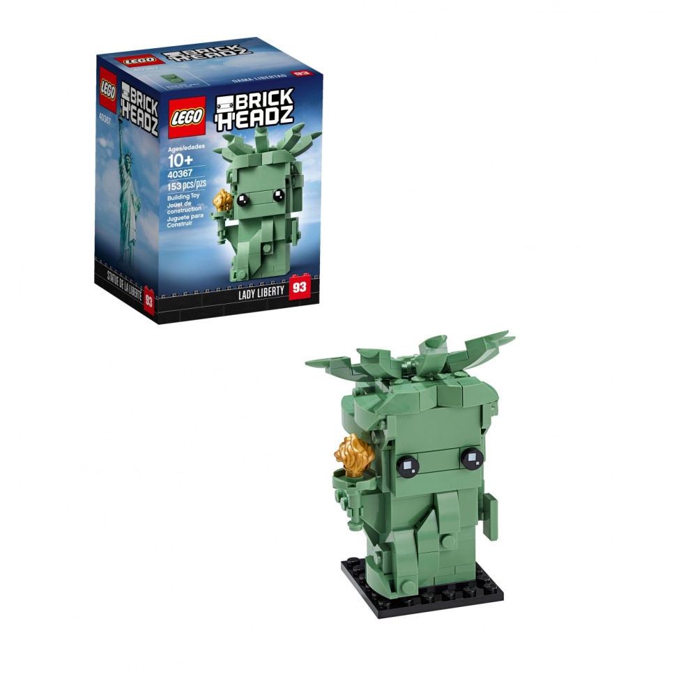 Set 153 cuburi constructie - Statuia libertatii, Lego, Verde - eMAG.ro