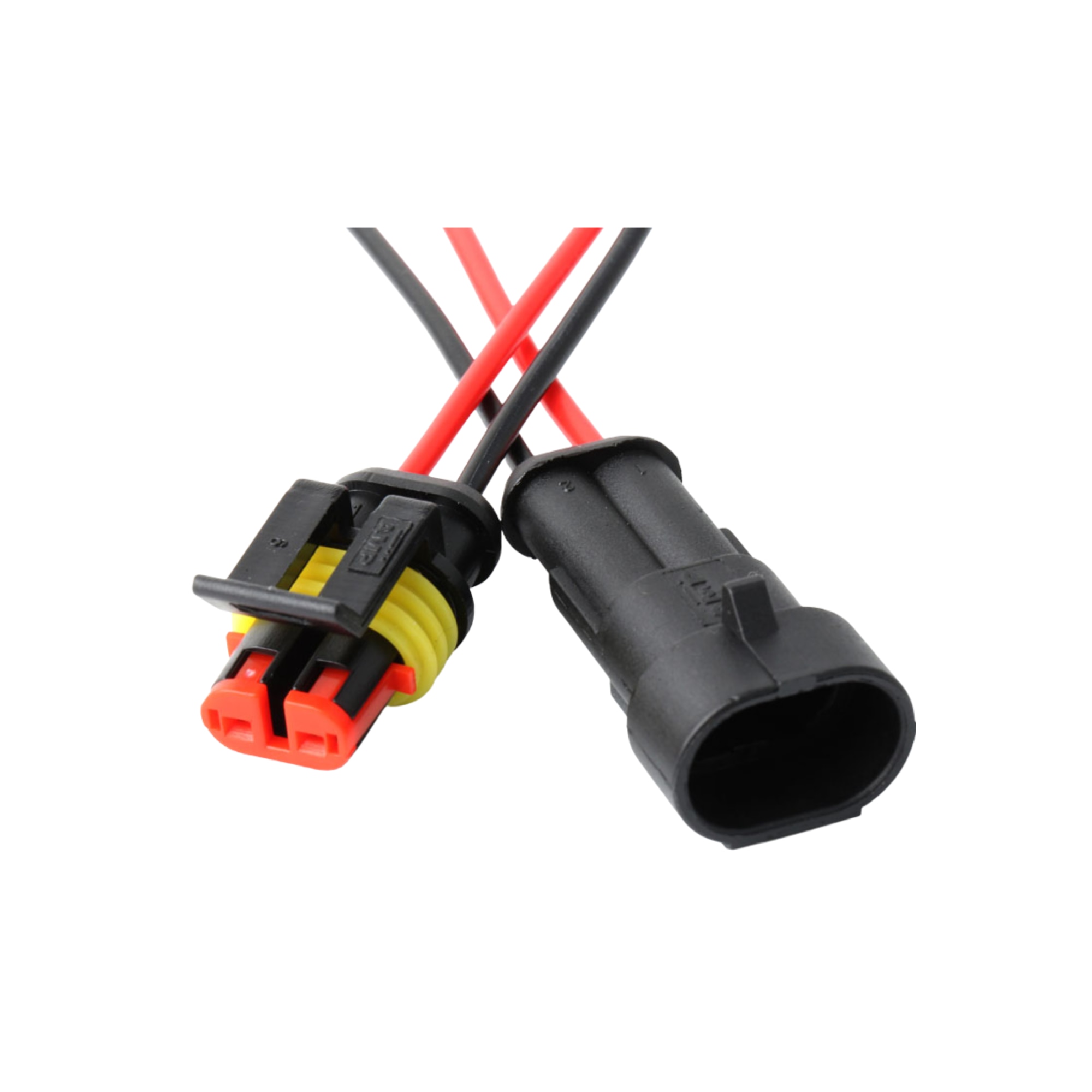 Conectori Auto, cu Fire si Terminali, 2 Pini, Waterproof, pentru ...