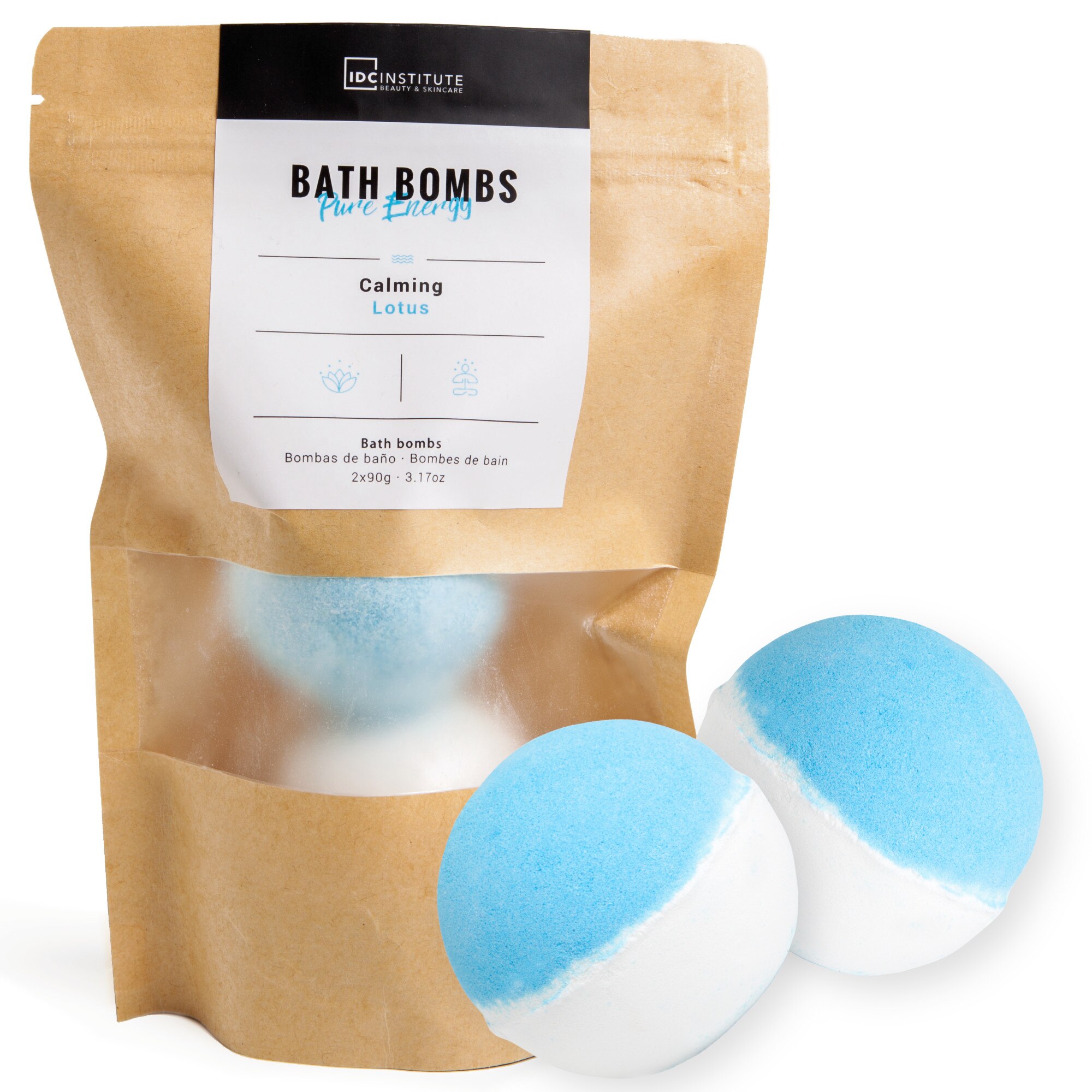 Set de 8 bombe de baie, IDC Institute, Multicolor, 90 g - eMAG.ro