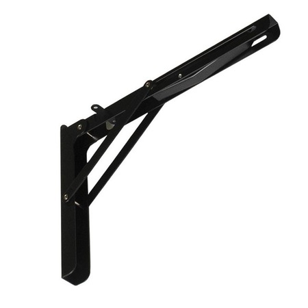 Consola rabatabila neagra 30x21.5 cm Domax Otel - eMAG.ro