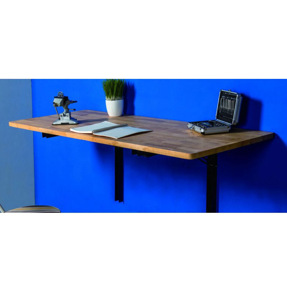 Consola rabatabila neagra 40x27.5 cm Domax Otel - eMAG.ro