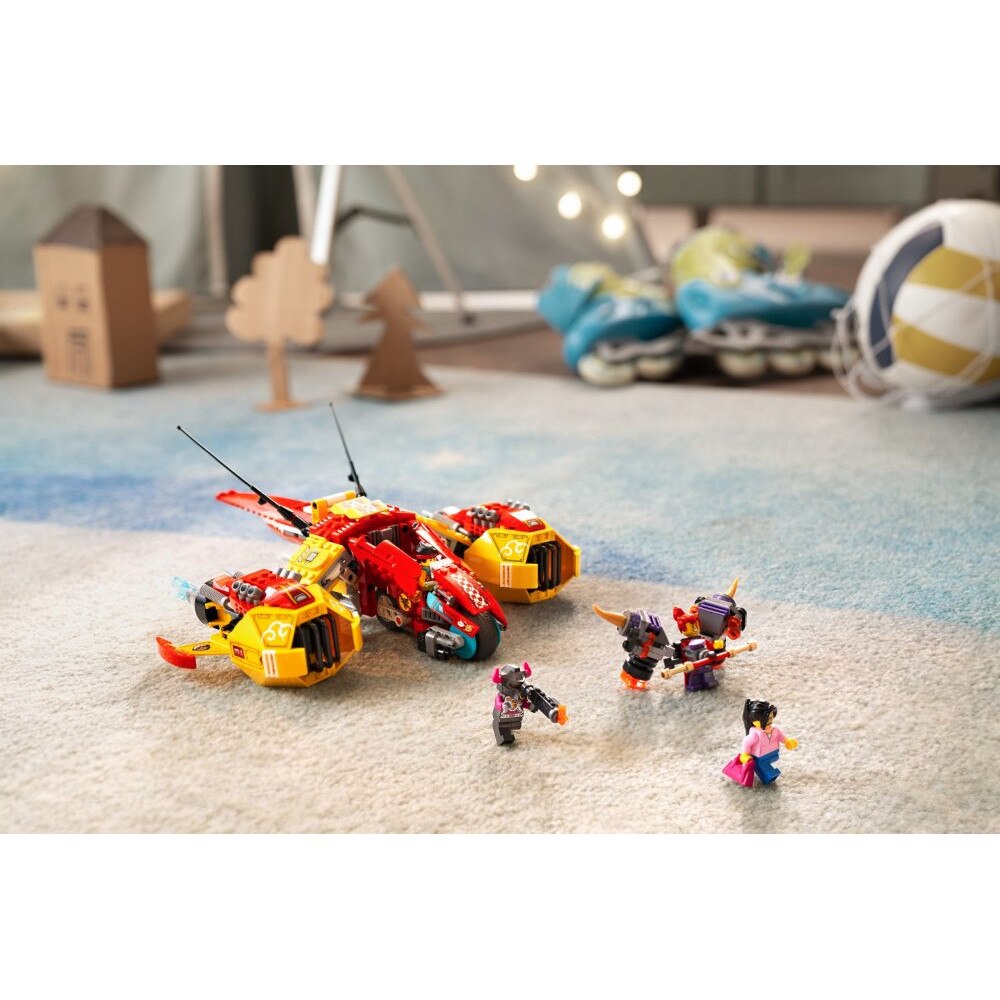 Set 529 cuburi constructie Monkie Kid, Lego, Multicolor - eMAG.ro