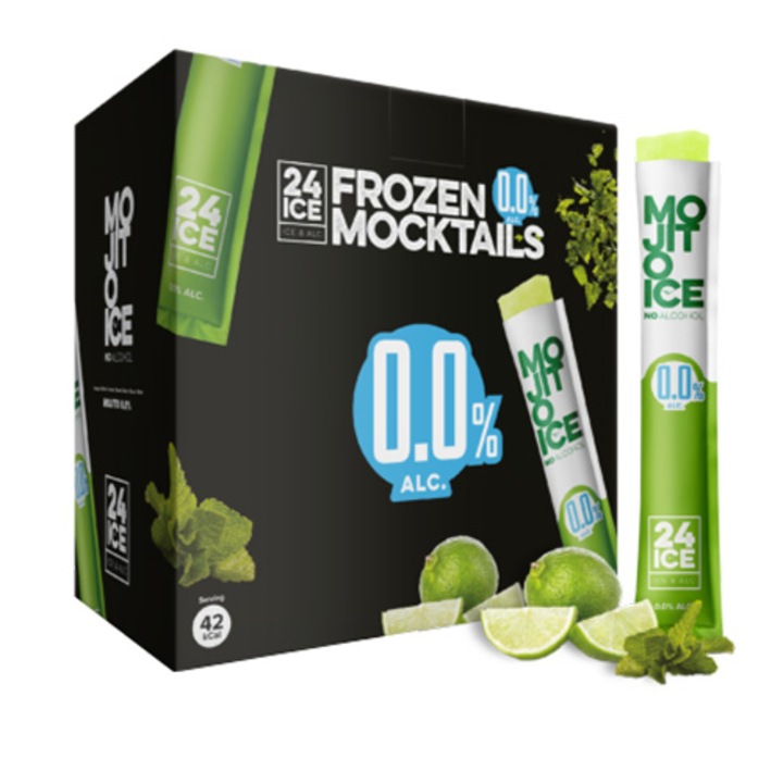 Cocktails 24 Ice Frozen Mocktails Mojito, 0%, 0.065l x 50 - eMAG.ro
