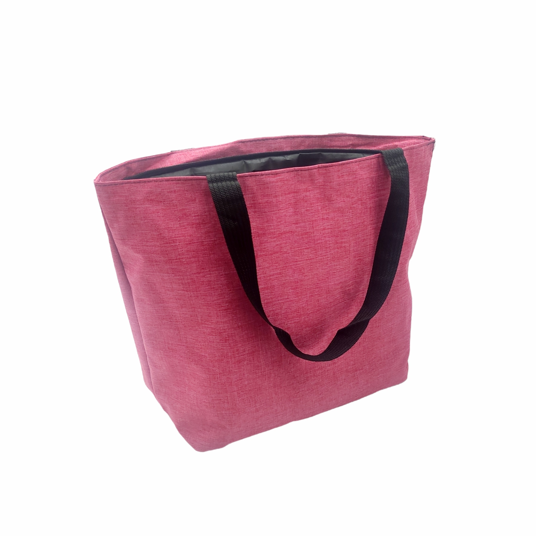Geanta shopper din material textil cu portmoneu atasat, 50 x 35 x 18 cm ...