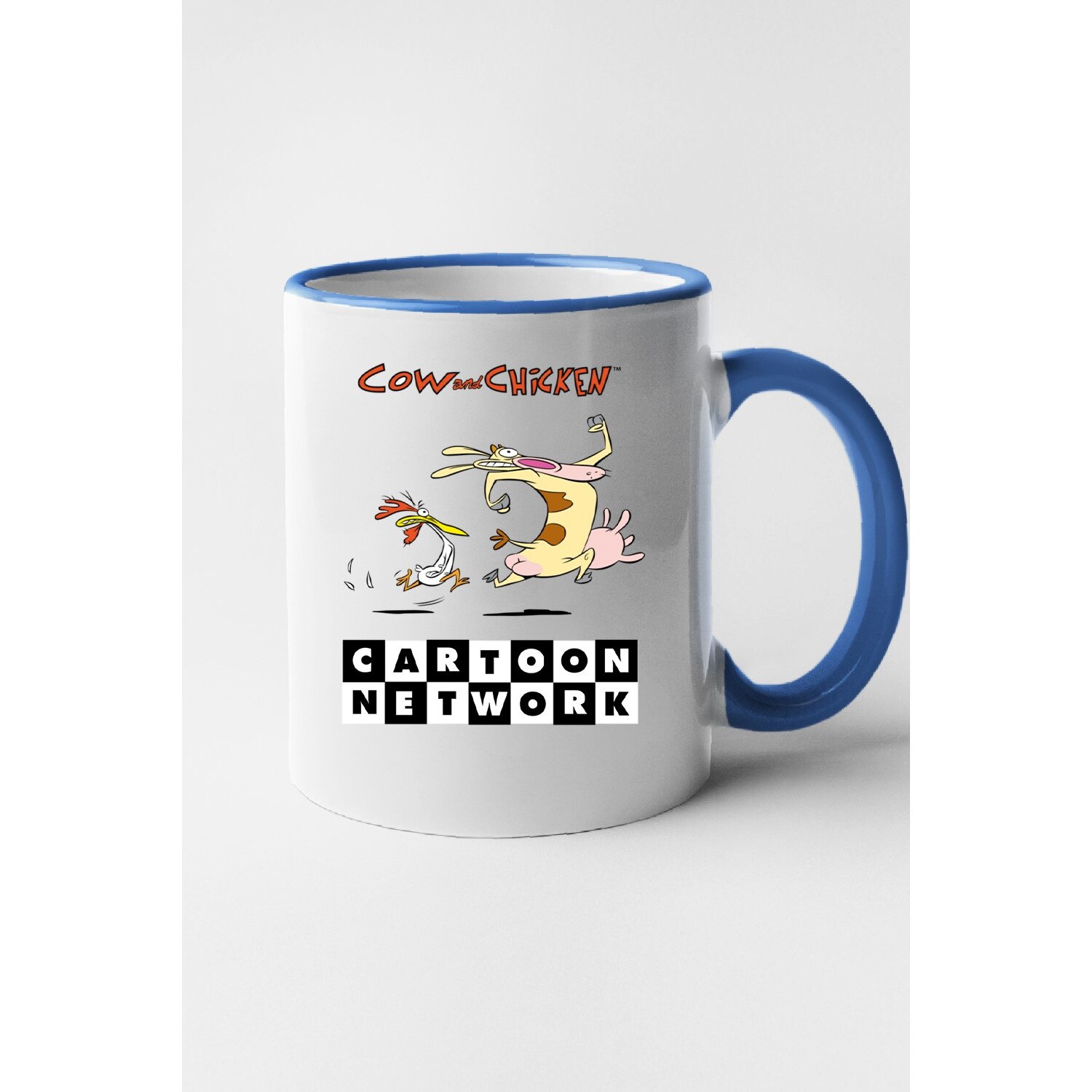 Cana personalizata cu imprimeu Desene - Vaca si puiu, Ceramica, 330 ml ...