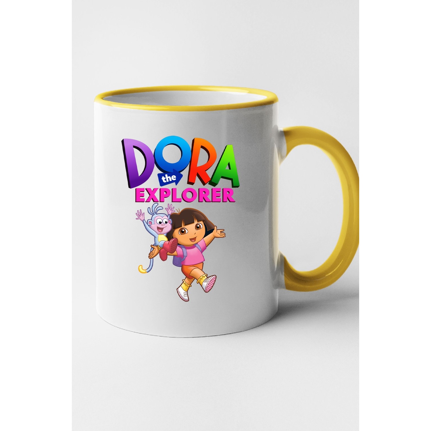 Cana personalizata cu imprimeu Desene - Dora the explorer, Ceramica ...