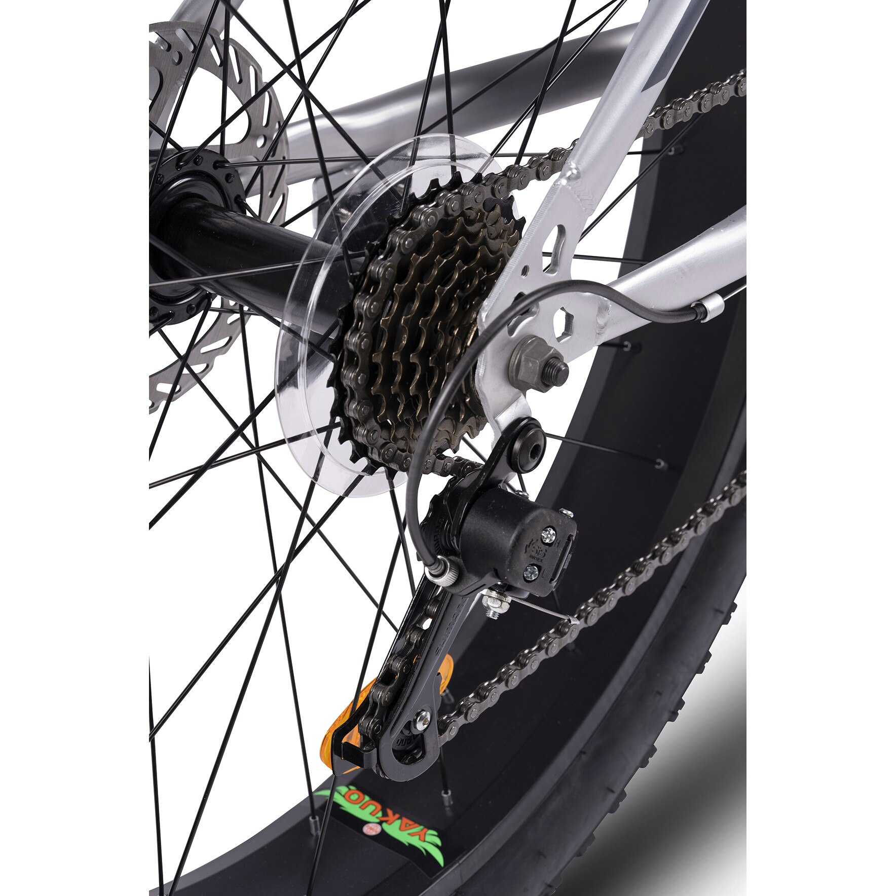 Bicicleta MTB-Fat Bike CARPAT Aventus C26217A, Manete Rotative, 7 ...