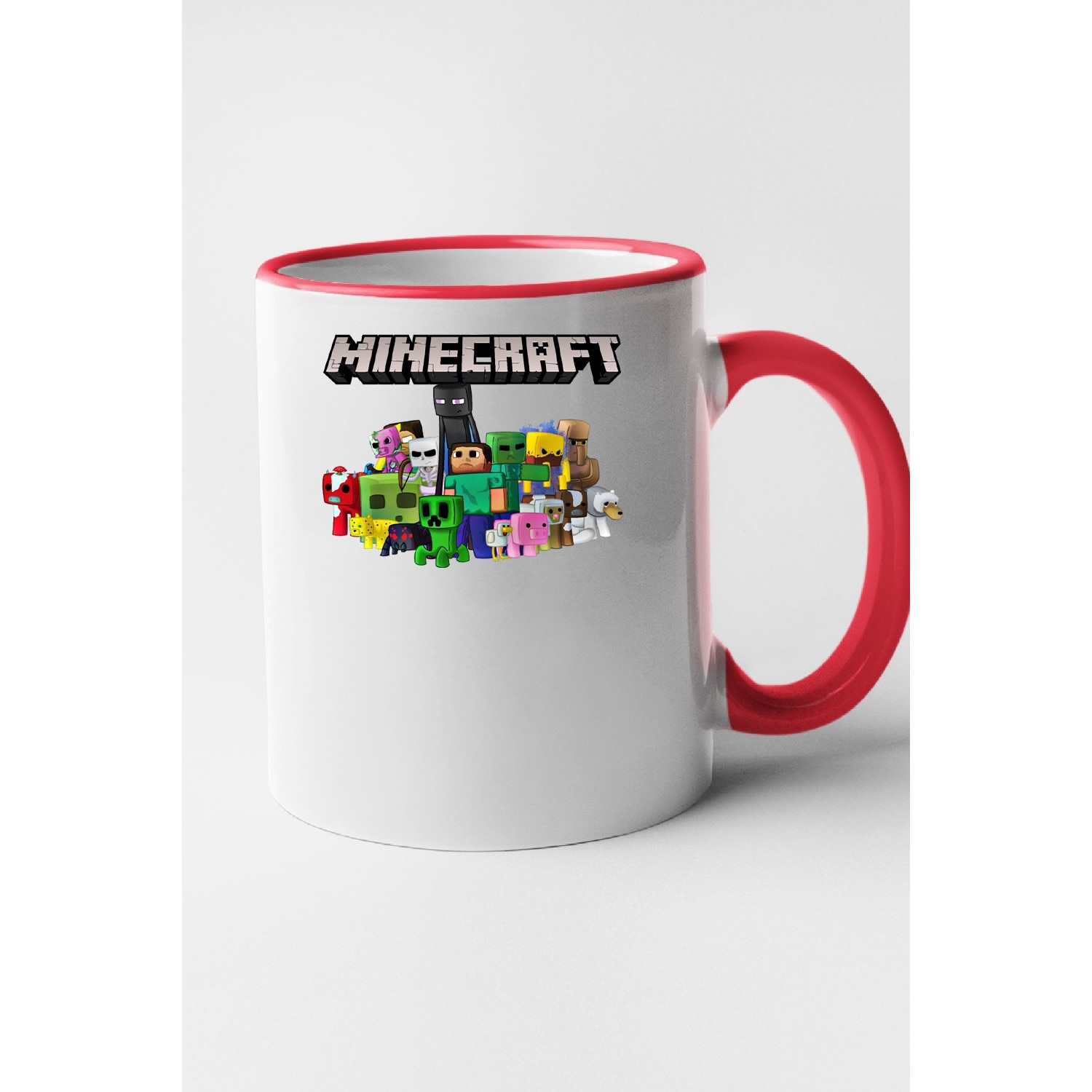 Cana personalizata cu imprimeu Desene - Minecraft model 2, Ceramica ...