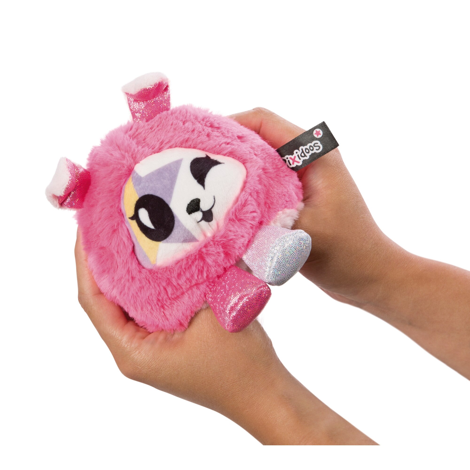 Iepuras reversibil de plus 2 in 1, Pinbi, Roz, 12 cm - eMAG.ro