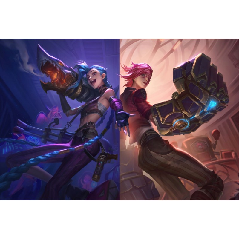 Poster Jinx VI League Of Legends, 61x90cm, poster2322, Multicolor - eMAG.ro