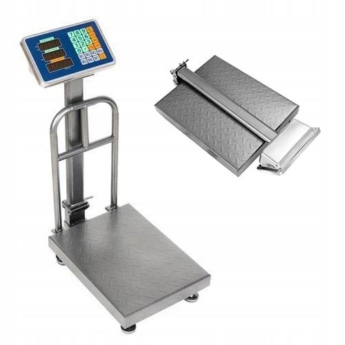 Cantar electronic de depozit, Rosfix, Cu platforma si spatar, Metal ...