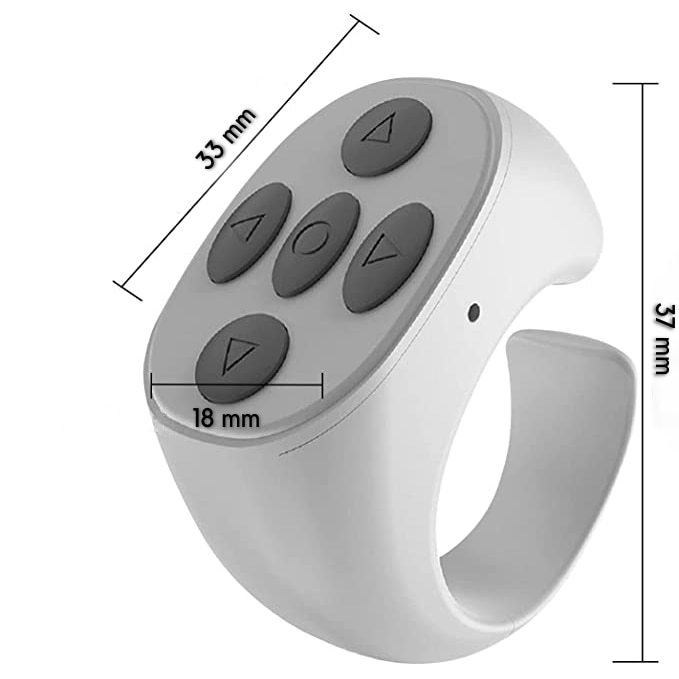 Inel Multifunctional, compatibil cu Telefon Smart Android si iOS ...