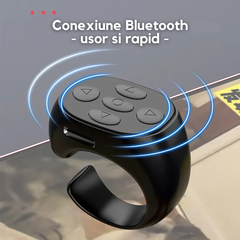 Inel Multifunctional Avaxify®, compatibil cu Telefon Smart Android si ...