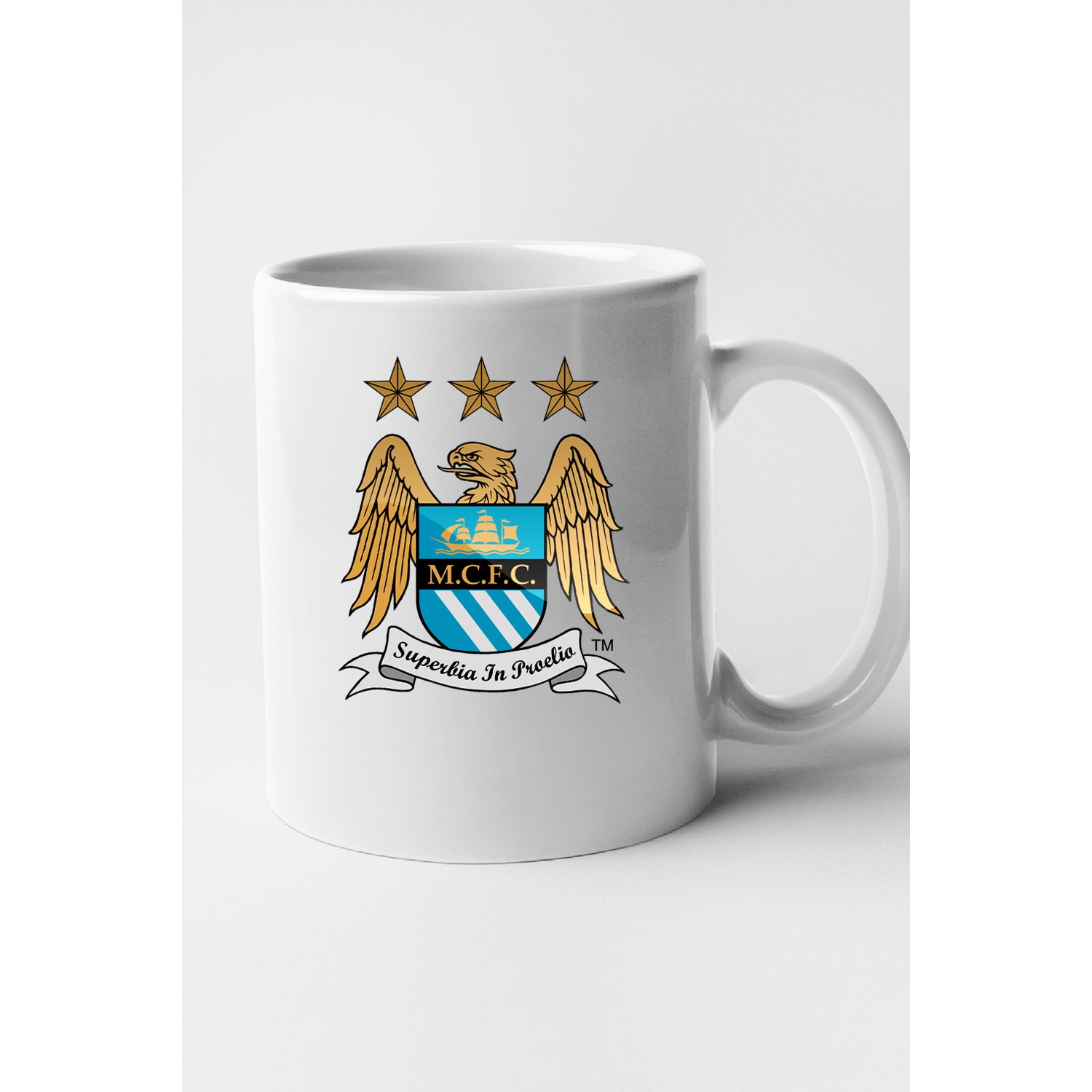 Cana personalizata cu imprimeu Premier League - Manchester City ...