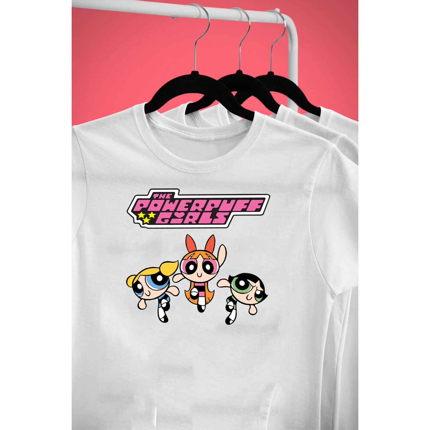 Tricou personalizat pentru copii cu imprimeu, Desene - Powerpuff girls ...