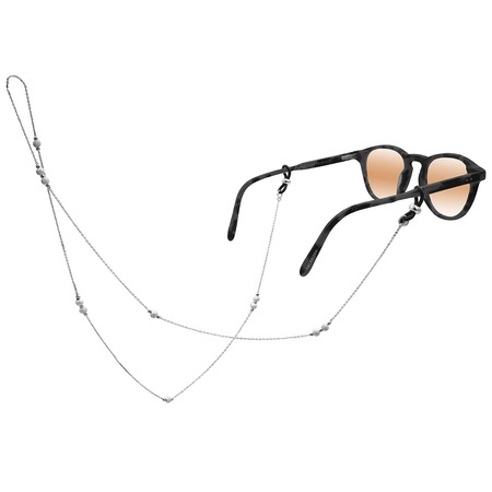 Lant ochelari, Loor, argint 925, cu bilute Islands - eMAG.ro