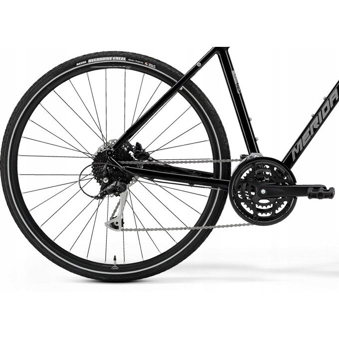 Bicicleta, Merida, Crossway, Barbati, Aluminiu, 28", Negru - eMAG.ro
