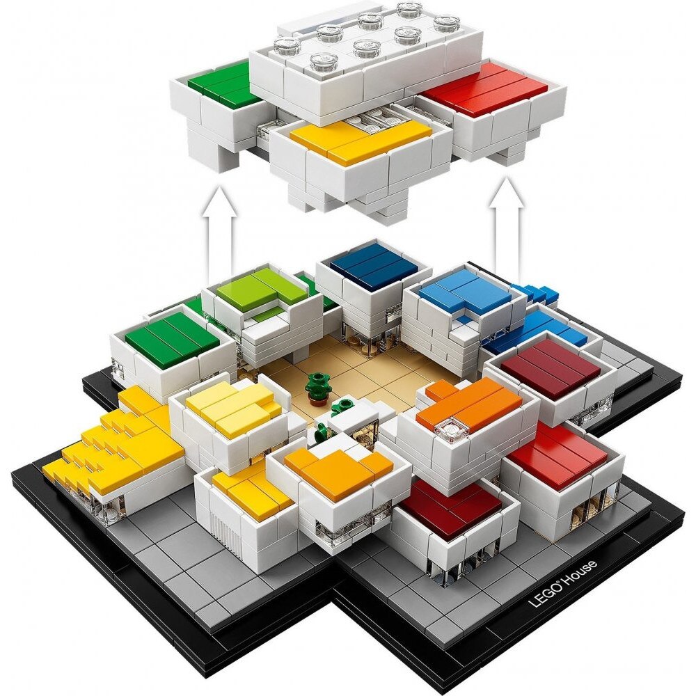 Set 774 cuburi constructie Architecture - Casa, Lego, Multicolor - eMAG.ro
