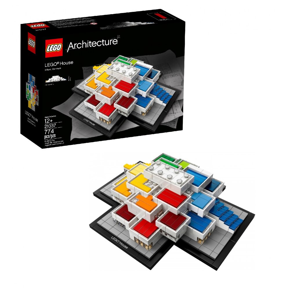 Set 774 cuburi constructie Architecture - Casa, Lego, Multicolor - eMAG.ro