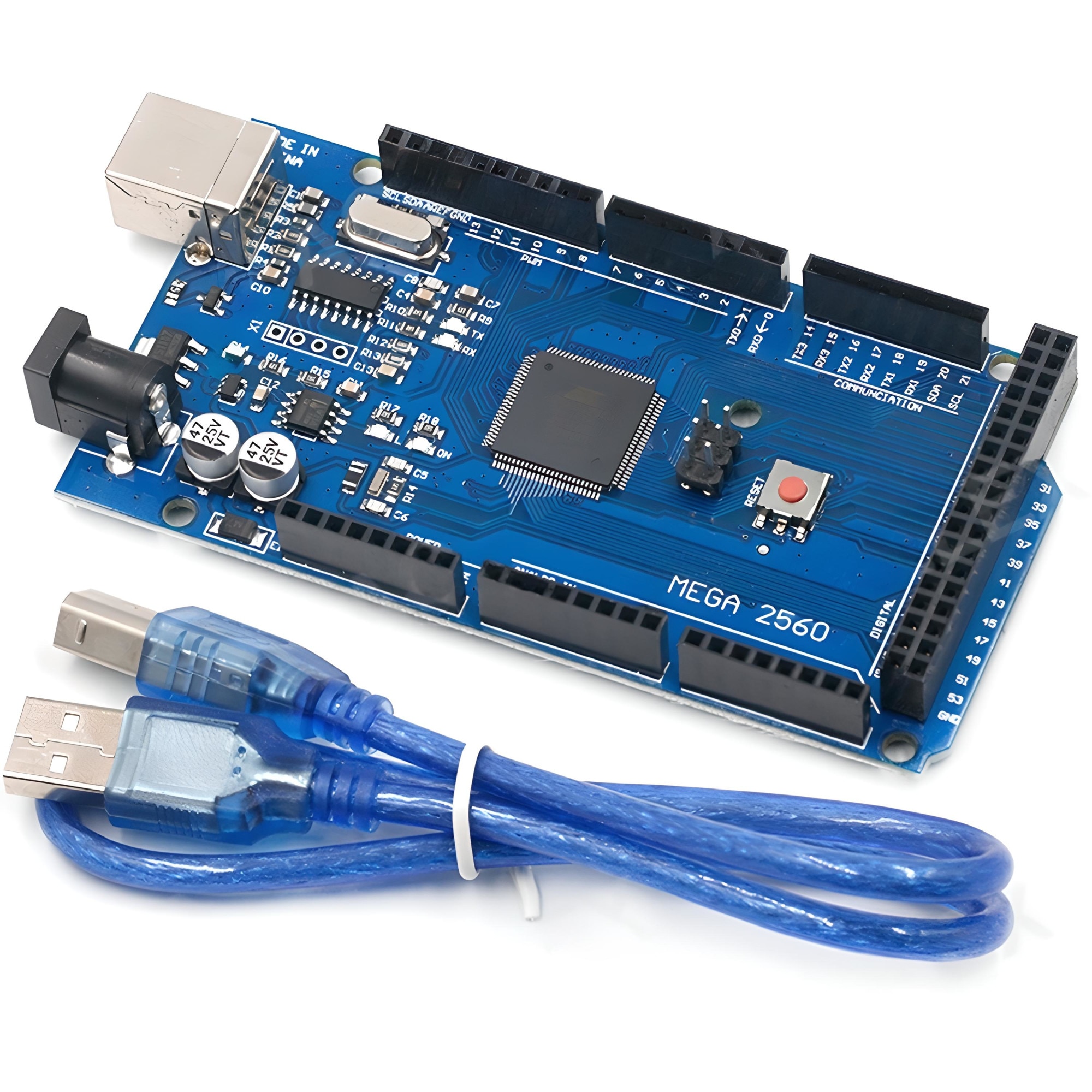 Arduino Mega2560 R3 modul, ATmega, USB, ISP, 12 MHz - eMAG.hu