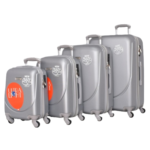 Set Valize, Perfect line, ABS, 73 x 32 x 47 cm, Extender, 4 buc ...