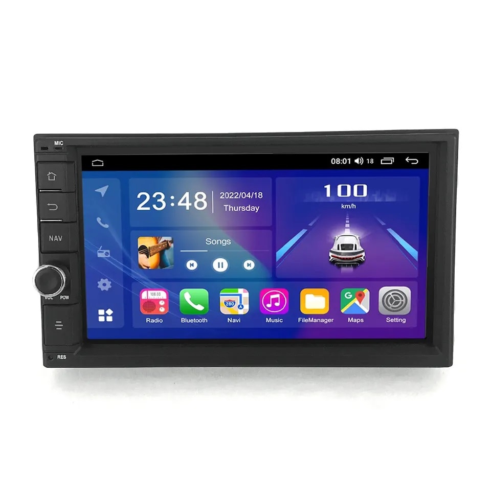 Navigatie multimedia, ZT, Universal, Android 11, 7", 8 Core CPU, 8GB+128GB 4G LTE - eMAG.ro