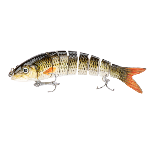 Vobler articulat cu 8 segmenti FISHINGBOX MAKE FISHING BETTER pentru ...