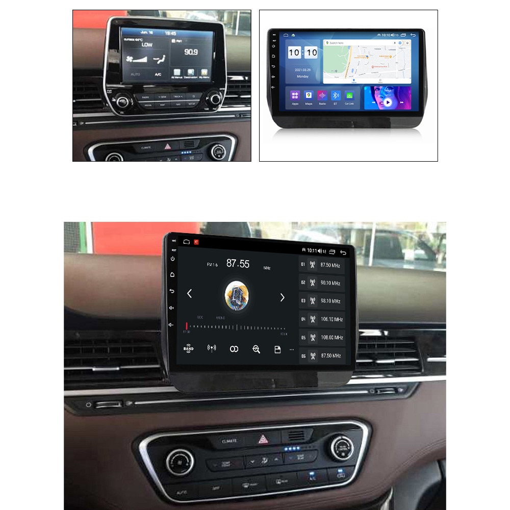 Dedikált navigáció Hyundai H1 2019, NAVI-IT, 4 GB RAM 32 ROM, Android ...