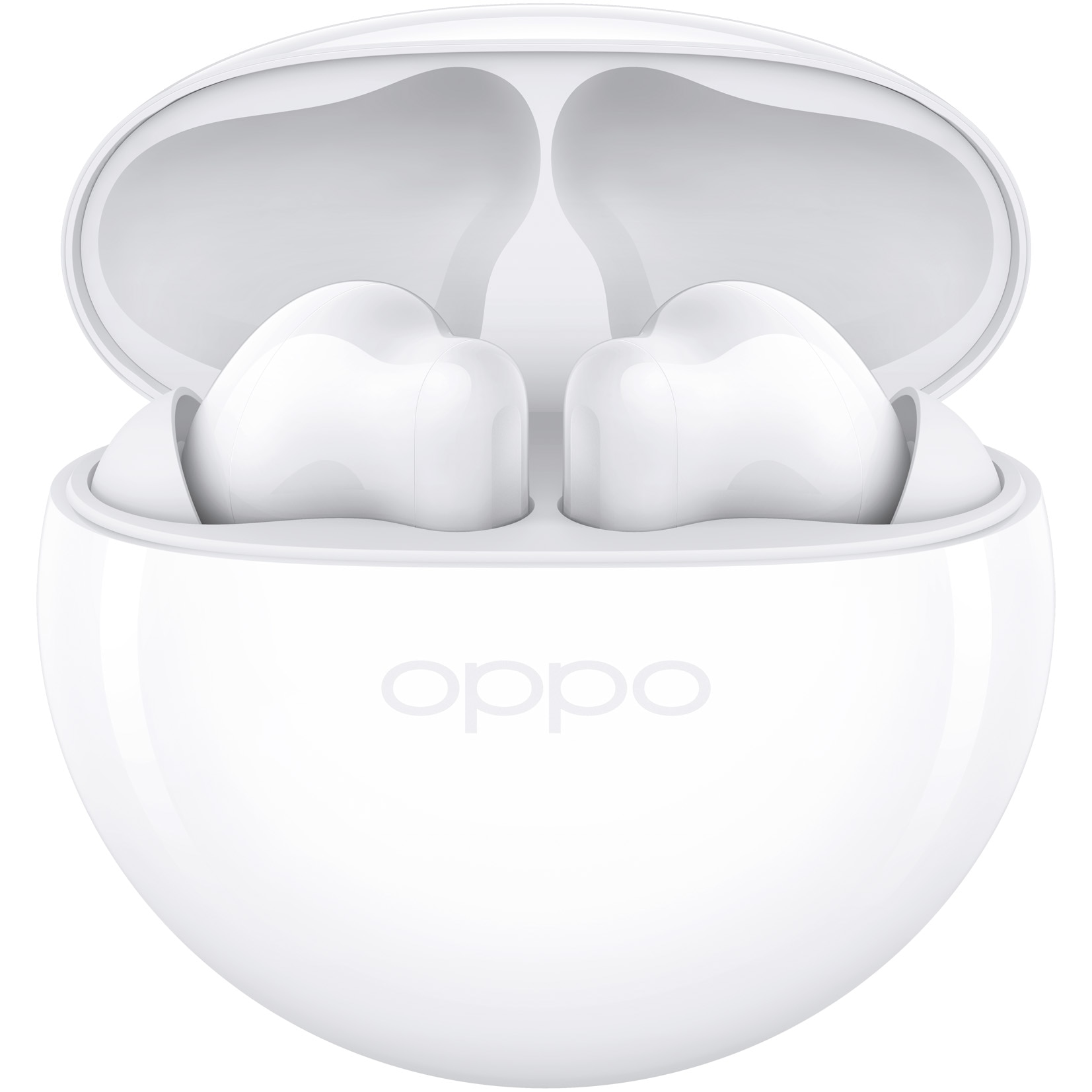 Casti OPPO Enco Buds2, True Wireless, Bluetooth, In-Ear, Microfon, Alb ...