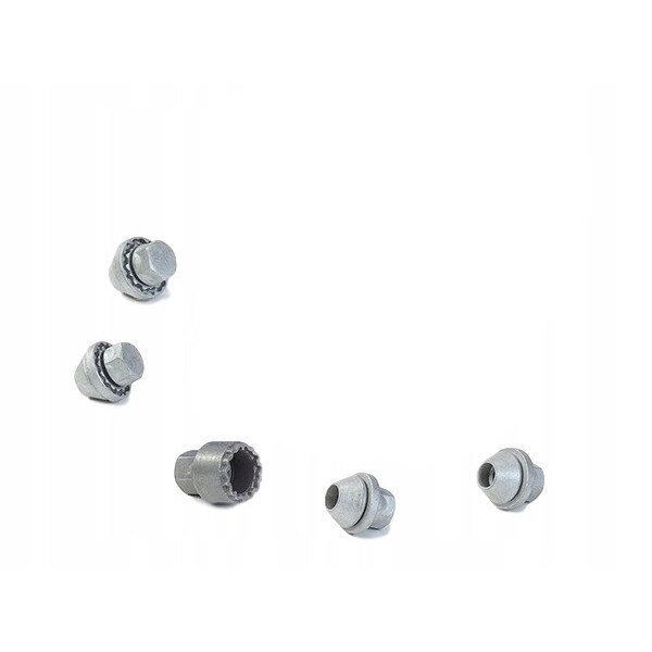 Set piulite pentru fixare jante, Volvo, C70, Gri metalizat - eMAG.ro