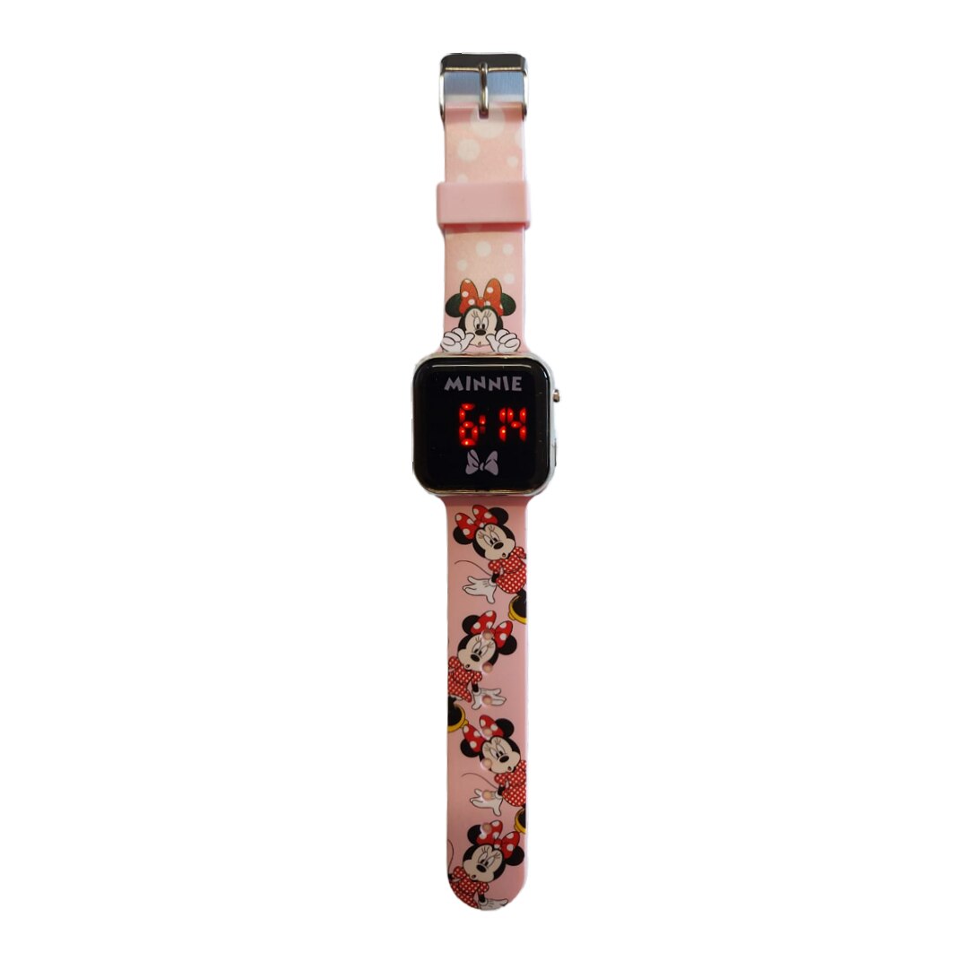Ceas de mana copii led Minnie Mouse - eMAG.ro