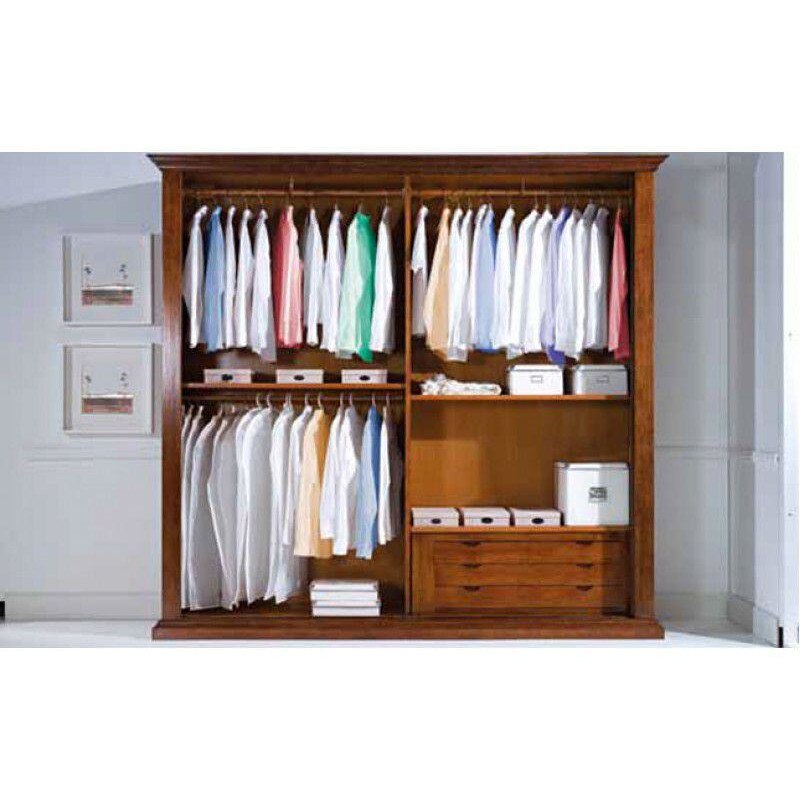 Set Dormitor Clasic 2 culoare nuc Dimensiuni pat L 173 P 209 Hf 60 Hc ...