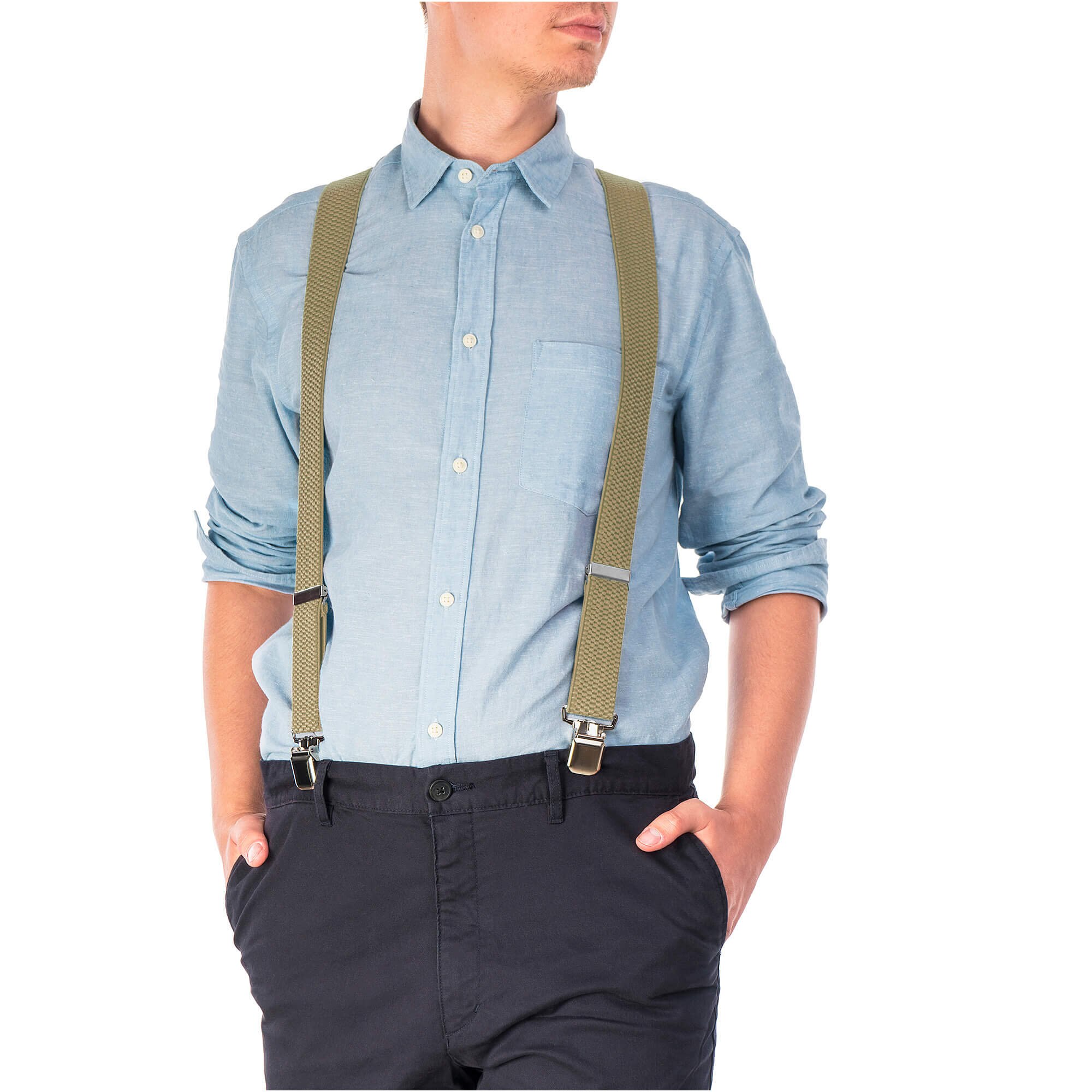Bretele puternic de schi, Unisex, Aleszale, Bej - eMAG.ro