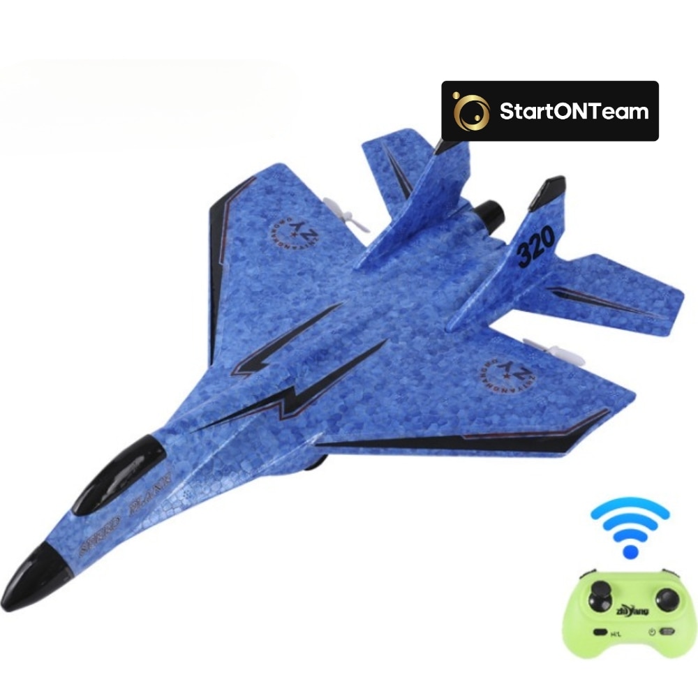 Avion StartONTeam RC MIG320 cu Telecomanda 2CH 2.4G, EPP Foam, pentru ...