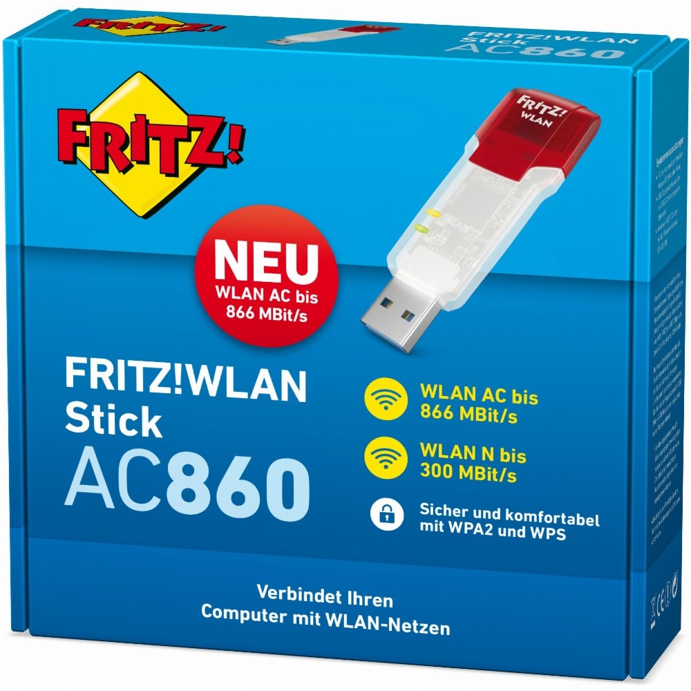 AVM FRITZ!WLAN USB STICK AC860 (20002687) - WiFi Adapter - eMAG.hu