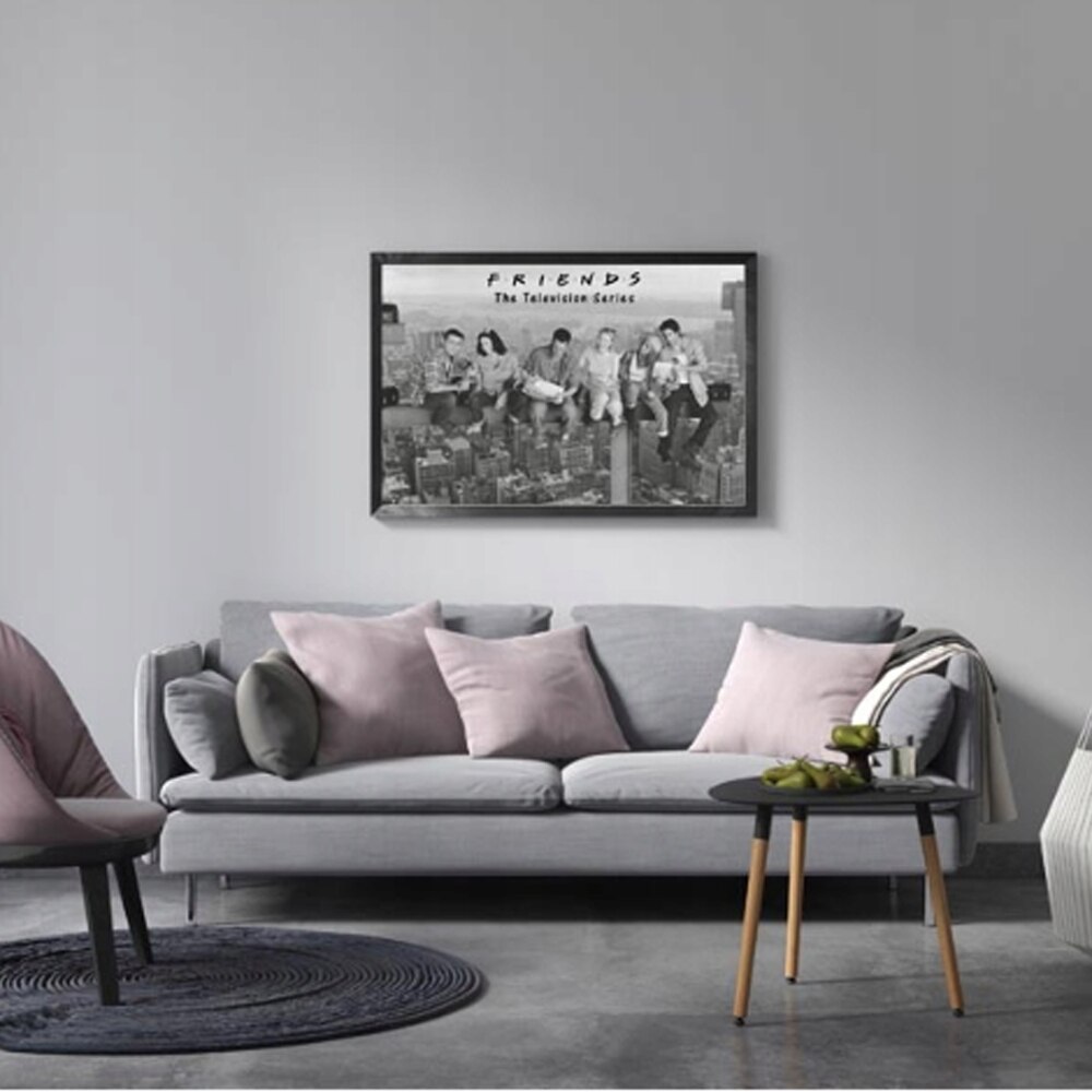 Poster FRIENDS, Lunch on a Skyscraper, dimensiune 61 x 91.5 cm - eMAG.ro