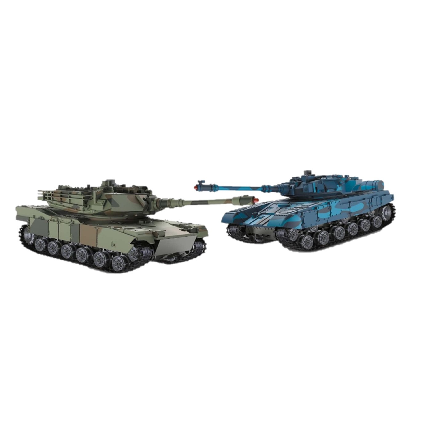 Set 2 tancuri Revell cu telecomanda Battlefield Tanks 21 cm - eMAG.ro