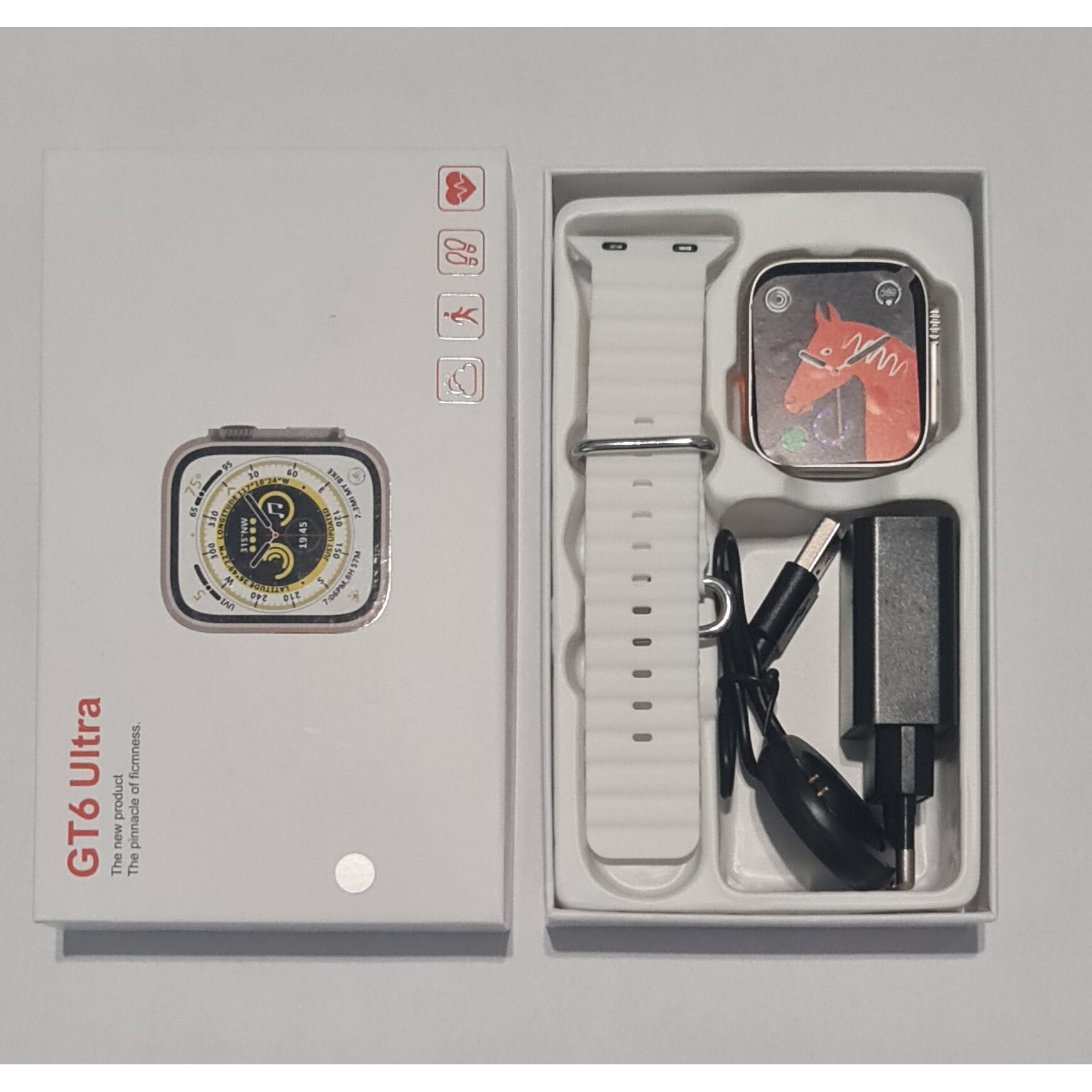 Smartwatch GT6 Ultra, Generation 8, стерео HD звук, аларма, микрофон ...