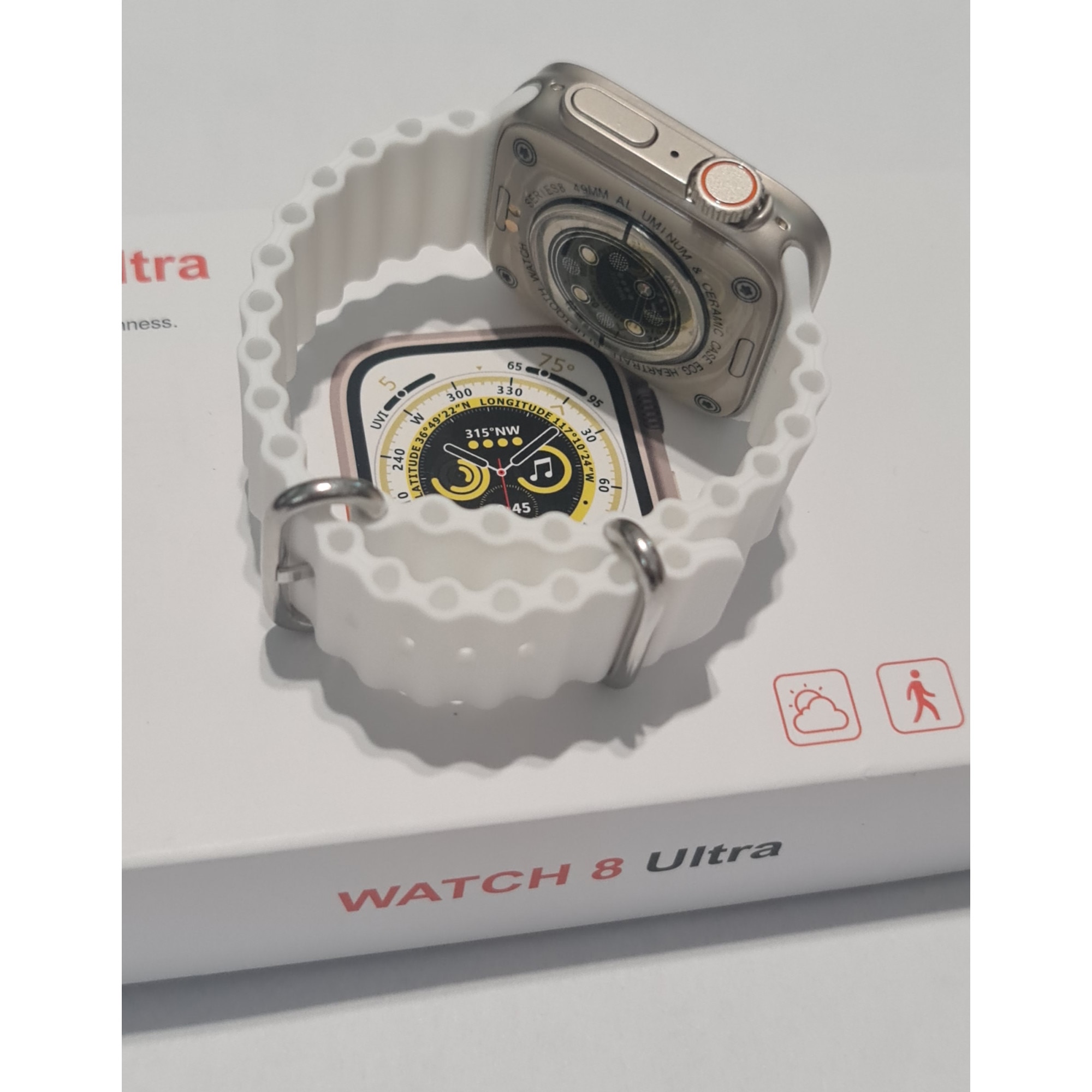 Smartwatch GT6 Ultra, Generation 8, стерео HD звук, аларма, микрофон ...