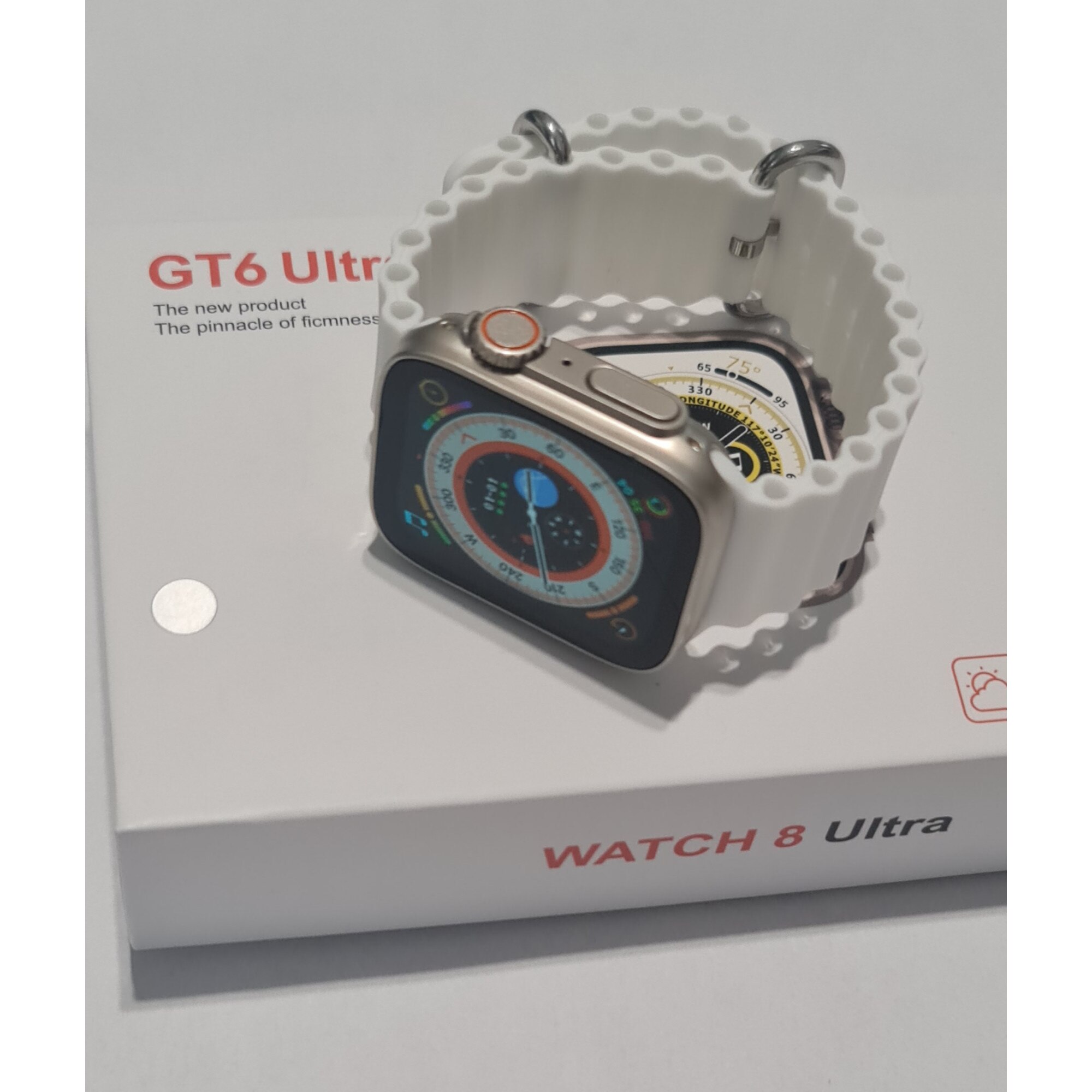 Smartwatch GT6 Ultra, Generation 8, стерео HD звук, аларма, микрофон ...