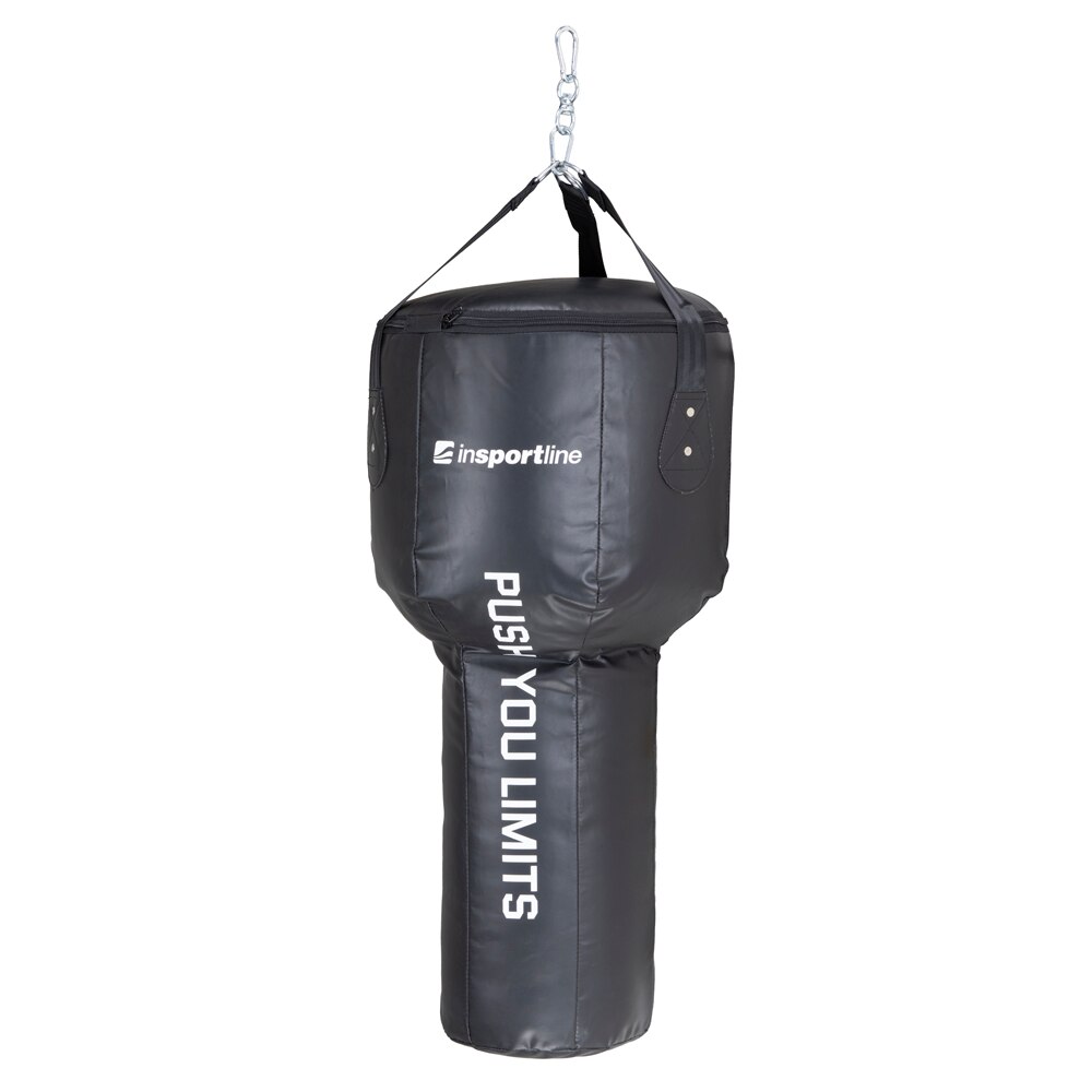 Sac de box, inSPORTline, PVC, Negru - eMAG.ro