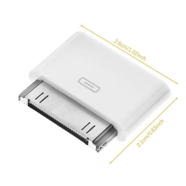 Adaptor micro USB - 30 pin pentru incarcare si sincronizare date - eMAG.ro