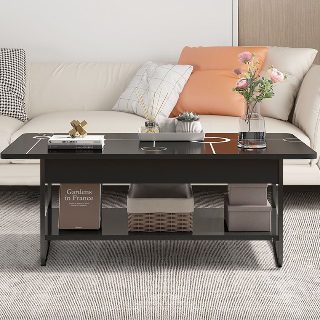 Robest Холна маса, черна, Amira, 120x60x42cm - eMAG.bg