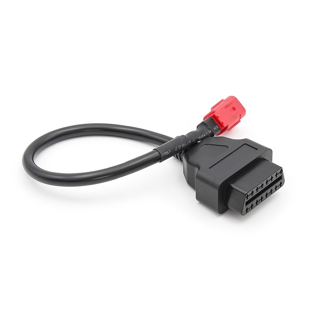 Cablu Adaptor De Diagnosticare Techstar® OBD2 Cu 6 Pini La 16 Pini Pentru Motociclete Honda ...