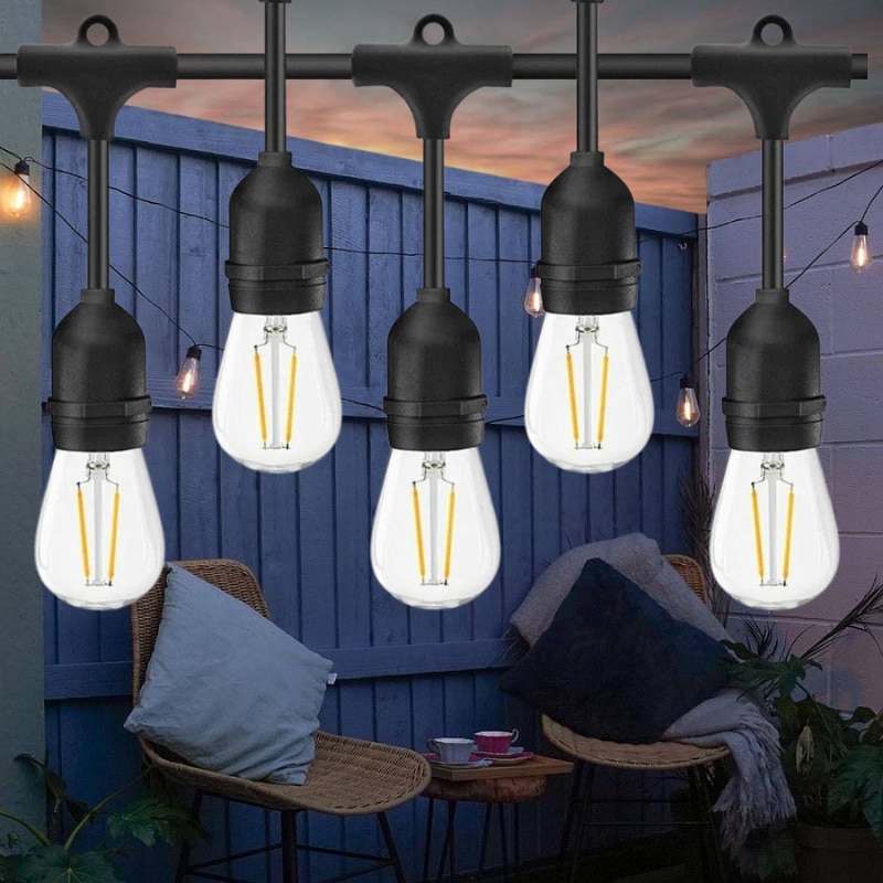 Ghirlanda LED cu pendule Led-Box®, 20m cu 20 becuri, interconectabila ...