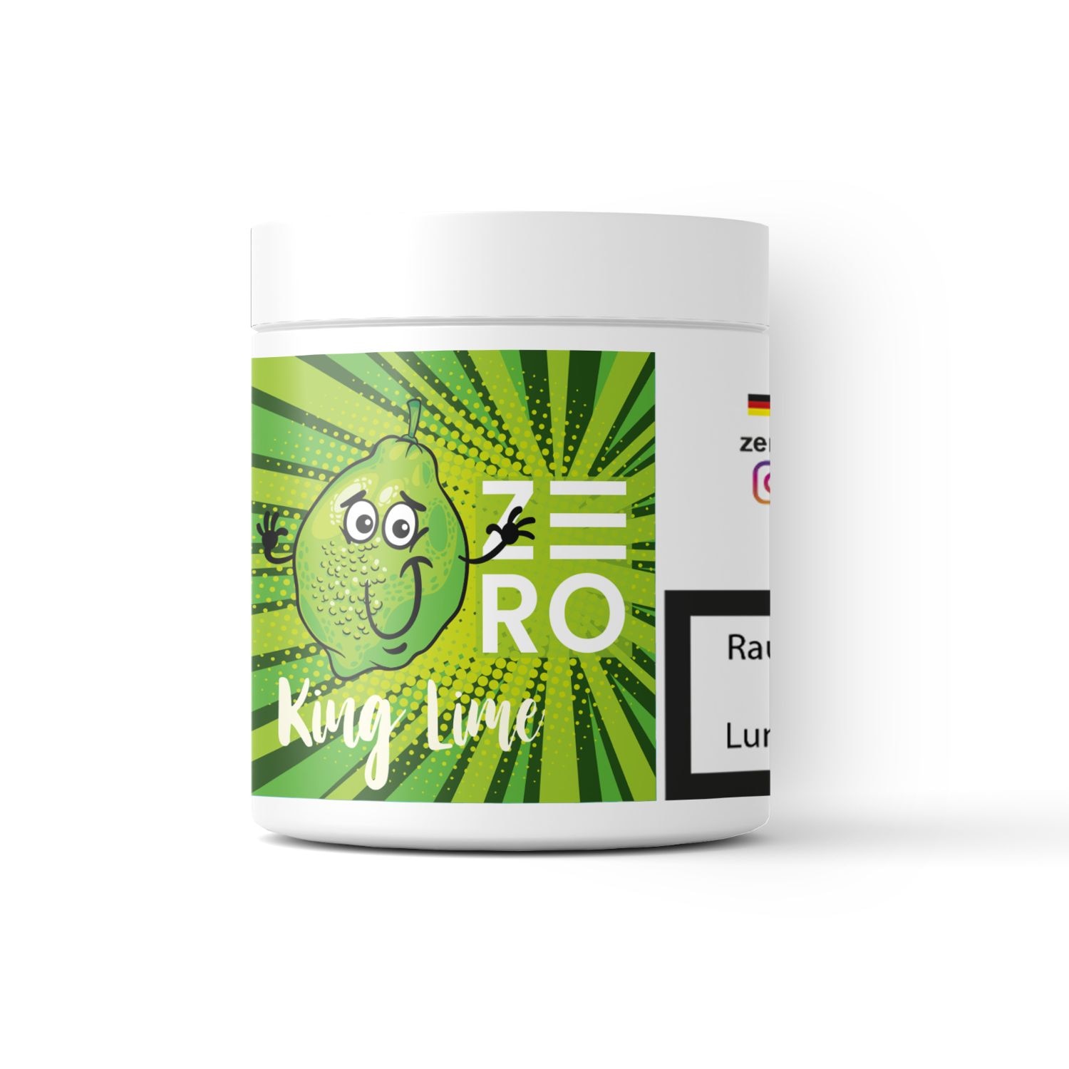 Vízipipa ízű, Zero, King Lime 200 g - eMAG.hu